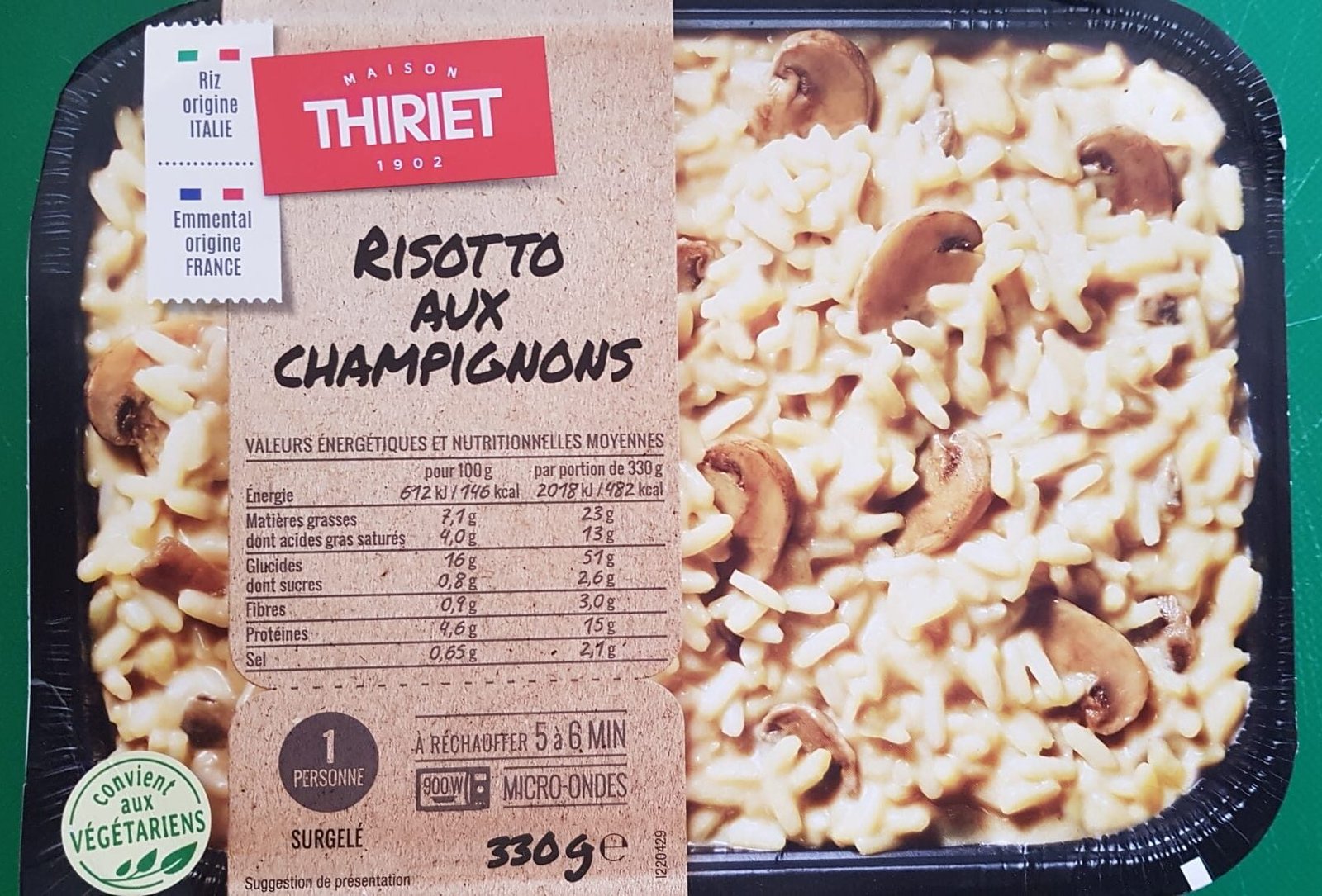 Thiriet – Risotto_Aux_Champignons - Moulin2Roues
